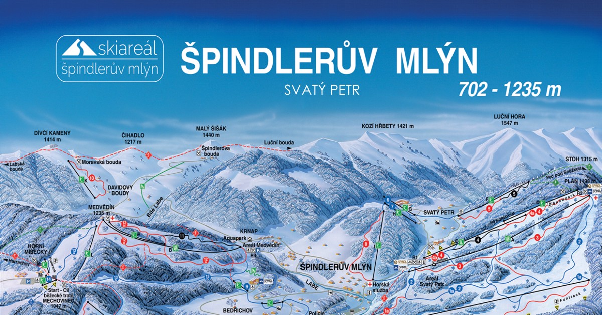 Svatý Petr - Lyžiarske stredisko - Česko | malyPrinc.sk