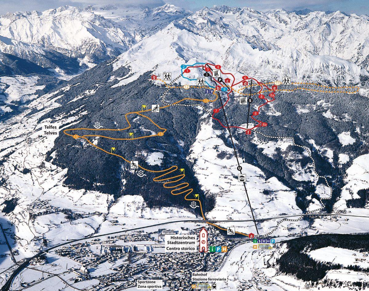 Rosskopf - Sterzing - Lyžiarske stredisko - Južné Tirolsko a Severné ...